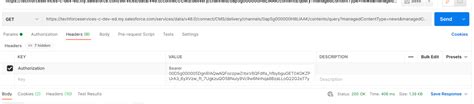 Part 3 Api Connection For Salesforce Cms Testing Using Postmanworkbench