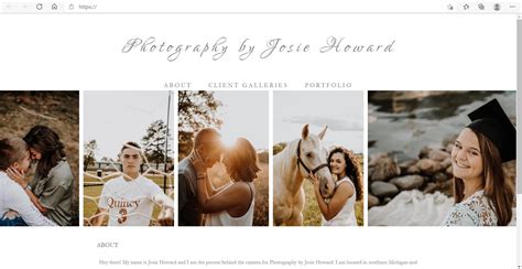 Zenfolio Example Website 40 Discount Promo Code Offer