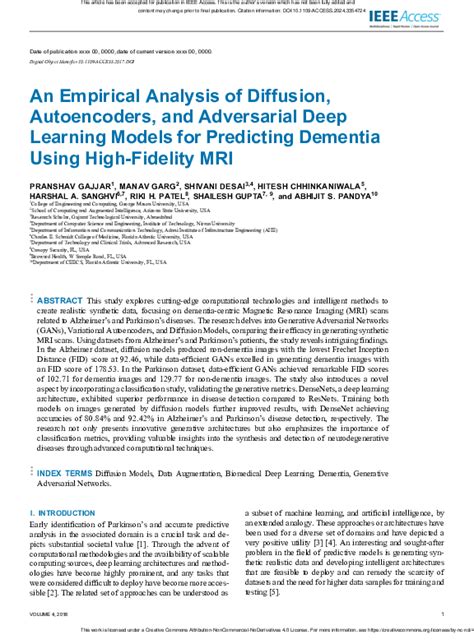 Pdf An Empirical Analysis Of Diffusion Autoencoders And Adversarial Deep Learning Models For