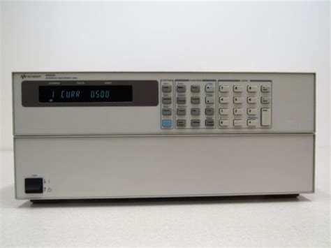 Agilent Keysight N3300a Electronic Load Mainframe Ebay
