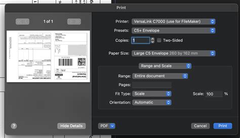 Print On Custom Paper Sizes From Publisher 2 V2 Bugs Found On Macos