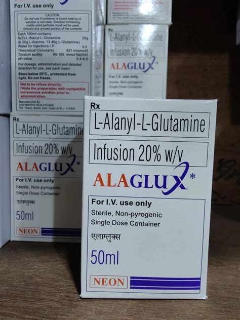 L Alanyl L Glutamine Injection 50ml At Rs 1200piece Amino Acids In