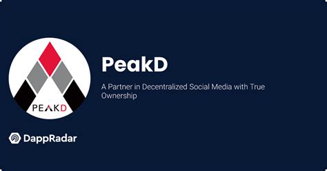 Peakd Project Overview Analytics And Data Dappradar