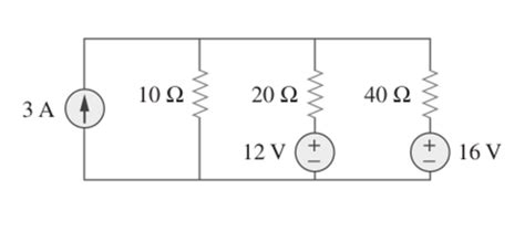 Solved Use Source Transformation To Reduce The Circuit To A