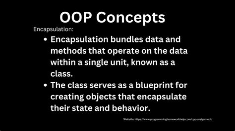 Oop Concepts Ppt