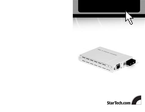 User Manual StarTech Com ET90110SC English 6 Pages