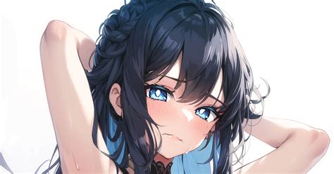 女の子 露出多めの下着を挑戦してみたが恥ずかしくなってしまった女の子 アオクロのイラスト Pixiv