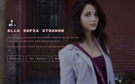 Ella Sofia Strange