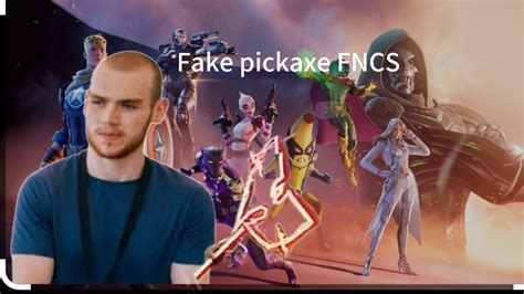 Fake Pickaxe Fncs Mongraal Youtube