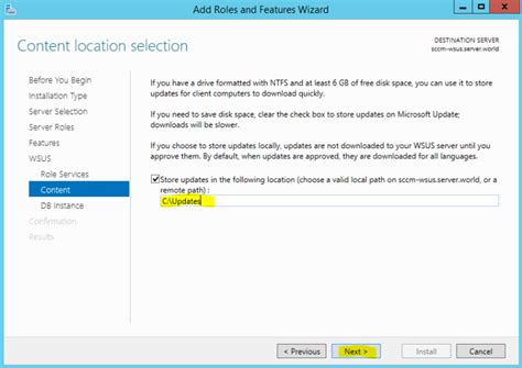 Sccm 2012 Installation Of Wsus For Configuration Manager Part 5 Youshared