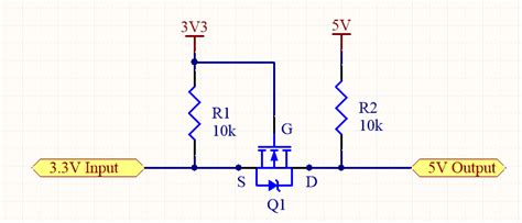 the art of electronics bi directional logic level shifter