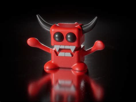 Tiny Demon Fidget Clicker By Aaarrrgghh Makerworld Download Free 3d Models