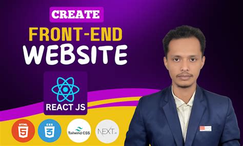 Be Front End Developer Using Tailwind Css And React By Majidulislam