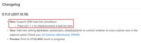 List Continuation Support For Task List · Issue 38 · Yzhang Ghvscode Markdown · Github