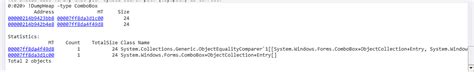 ComboBox Items Accessible Objects Are Leaking In Memory Issue Dotnet Winforms GitHub