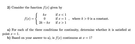 solved 2 consider the function f x given by