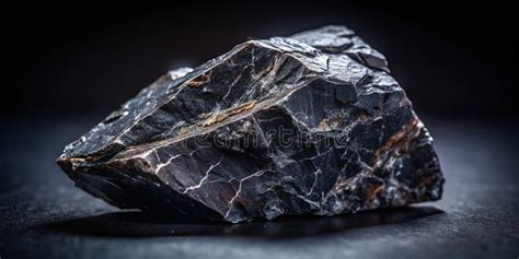 Polished Black Obsidian Stone Texture Stock Illustrations 486