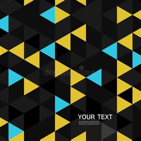 Vector Triangle Texture Background Abstract Patter Stock Illustration Illustration Of Graphic