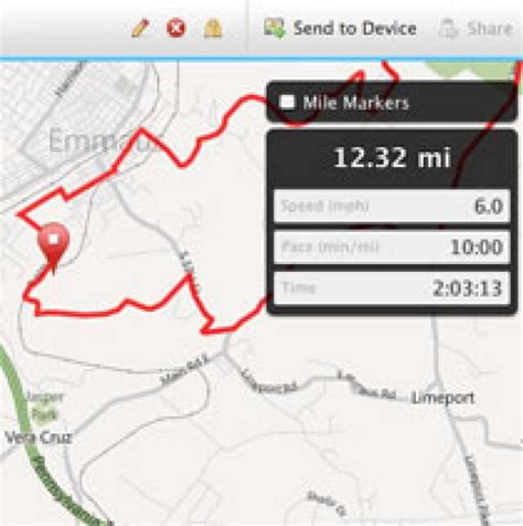 Garmin Course Creator Tool Map Running And Cycling Routes