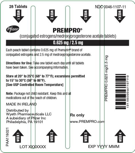 Dailymed Premphase Conjugated Estrogens And Medroxyprogesterone