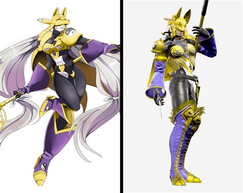 Sakuyamon Angewomon And Ladydevimon R Soulcaliburcreations