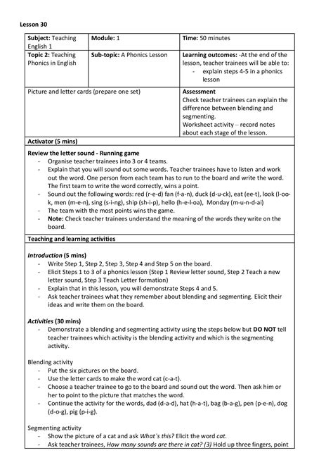 English Teaching Method Lesson Plan Phasatangpate312201 Page 109