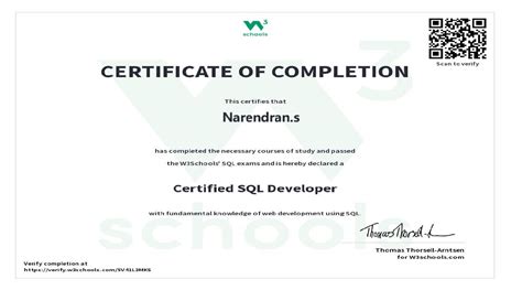 sql dataanalysis certification continuouslearning… narendran srinivasan