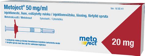 Metoject 50 Mgml Injektioneste Liuos Esitäytetty Ruisku 20 Mg 04