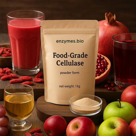 Food Grade Cellulase Enzyme For Botanical Extraction 3500 Ug