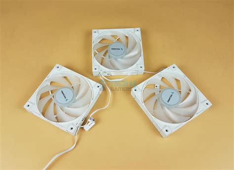 DeepCool FC120 White 3-in-1 A-RGB Fans Review - Tech4Gamers