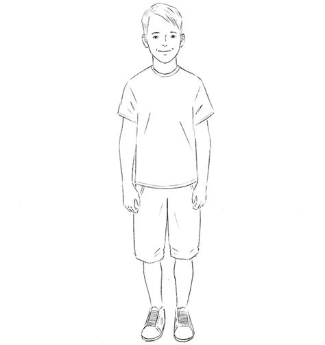 Нарисовать Мальчика 57 Фото