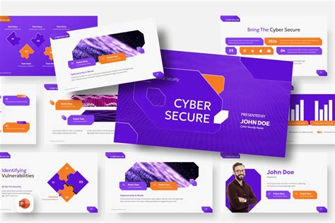 Cyber Secure Powerpoint Template Creative Market