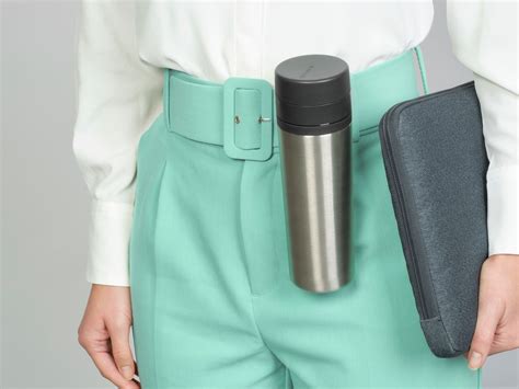 Make And Take Insulated Flask 0 5 Litre Dark Grey Brabantia
