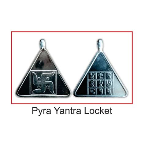 Pyra Yantra Locket Ankon Ki Duniya