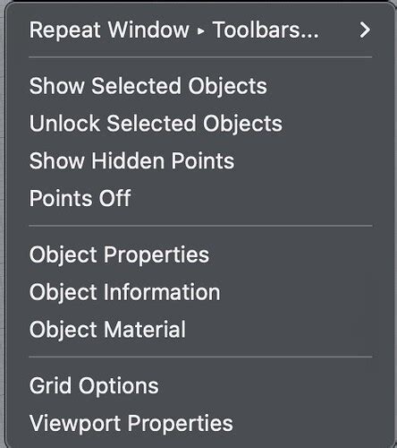 Right Click Drop Down Menu Mac Mcneel Forum