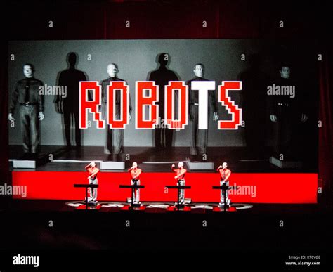 The Legendary German Electronic Music Band Kraftwerk Performs A Live