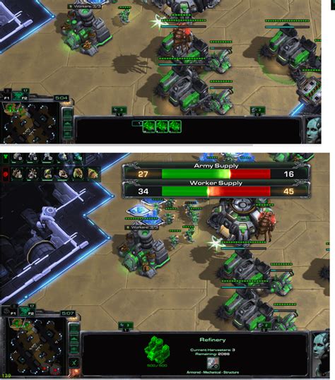 Sc2 Enemy On Minimap No Longer In Foreground Has This Always Been