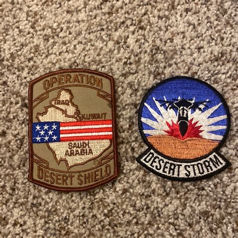 Other Official Operation Desert Shield And Desert Storm Patches 1each