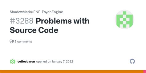 Problems With Source Code · Issue 3288 · Shadowmariofnf Psychengine