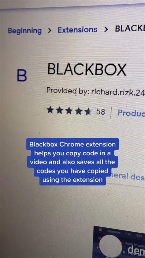 Did You Know About This Blackbox Extension Copy Code From Videos