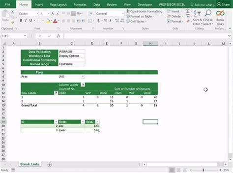Excel Add In Break All Workbook Links With Our Break Link Tool