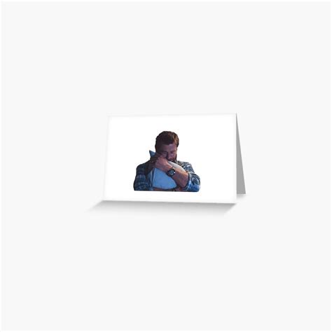 Chris Hemsworth Crying Meme Greeting Card For Sale By Rileybelle Redbubble