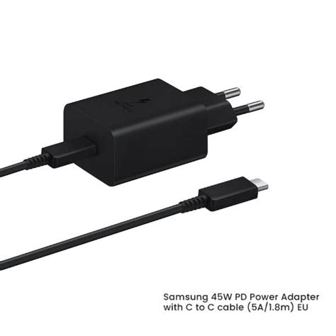 Samsung W PD Power Adapter With A USB C To USB C Cable Best