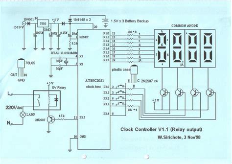 At89c2051 24pu 8 Bit Microcontroller Circuit Diagram 52 Off