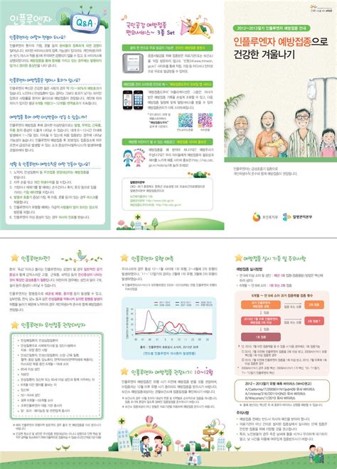 12 13 절기 인플루엔자 예방접종 홍보자료 카드뉴스 홍보자료 알림·자료 질병관리청
