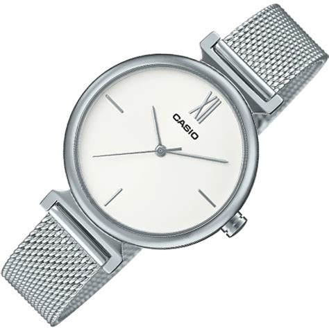 Ltp 2023vm 7c Đồng Hồ Casio Nữ Dây Kim Loại Dạng Lưới 3 Kim Chống Nước