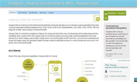 Kostenlose Aspose Cells for Android Alternativen für Windows Altapps net
