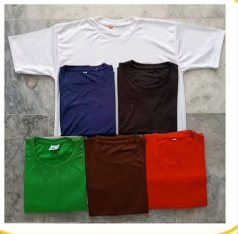 20to 50 Men Plain Round Neck T Shirt Quantity Per Pack 1 At ₹ 50