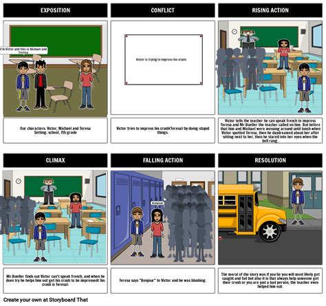 Seventh Grade Storyboard By Ef4805d2