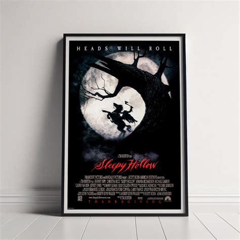 Sleepy Hollow Movie Poster Canvas Poster Printing Classic Movie Wall